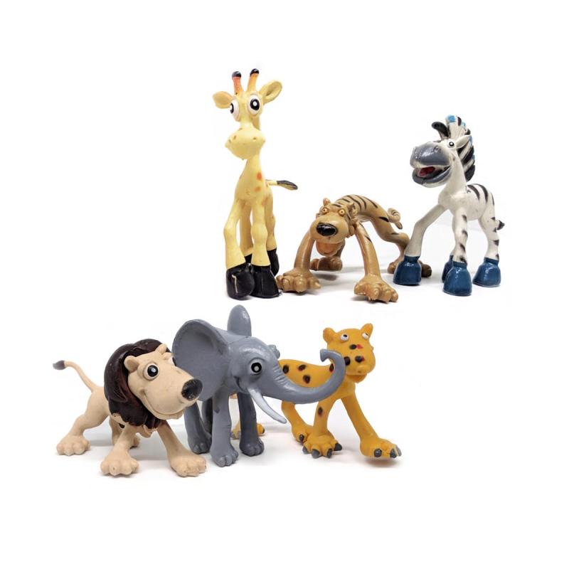 Jual Dambi Mainan Qk006 Zoo Animal Set Action Figure Di Seller Lopycats ...