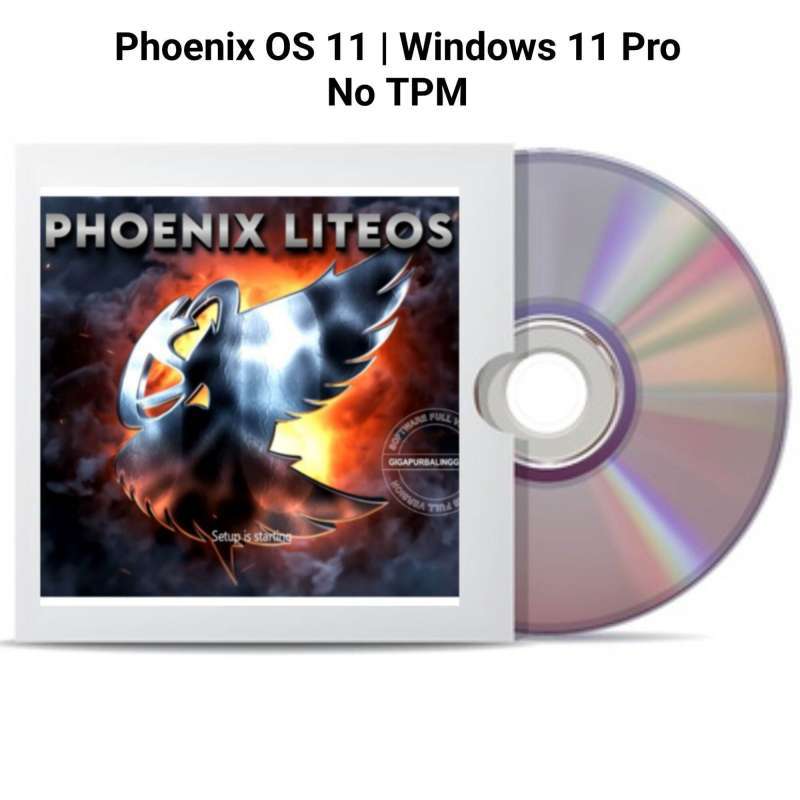 Jual DVD Bootable Installer Phoenix OS 11 Windows 11 Pro No TPM di ...