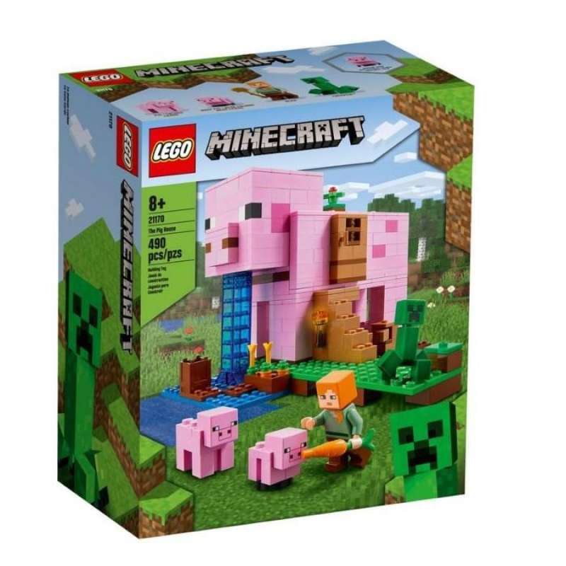 Jual Mainan LEGO-Minecraft The Pig House di Seller G.S Furniture ...