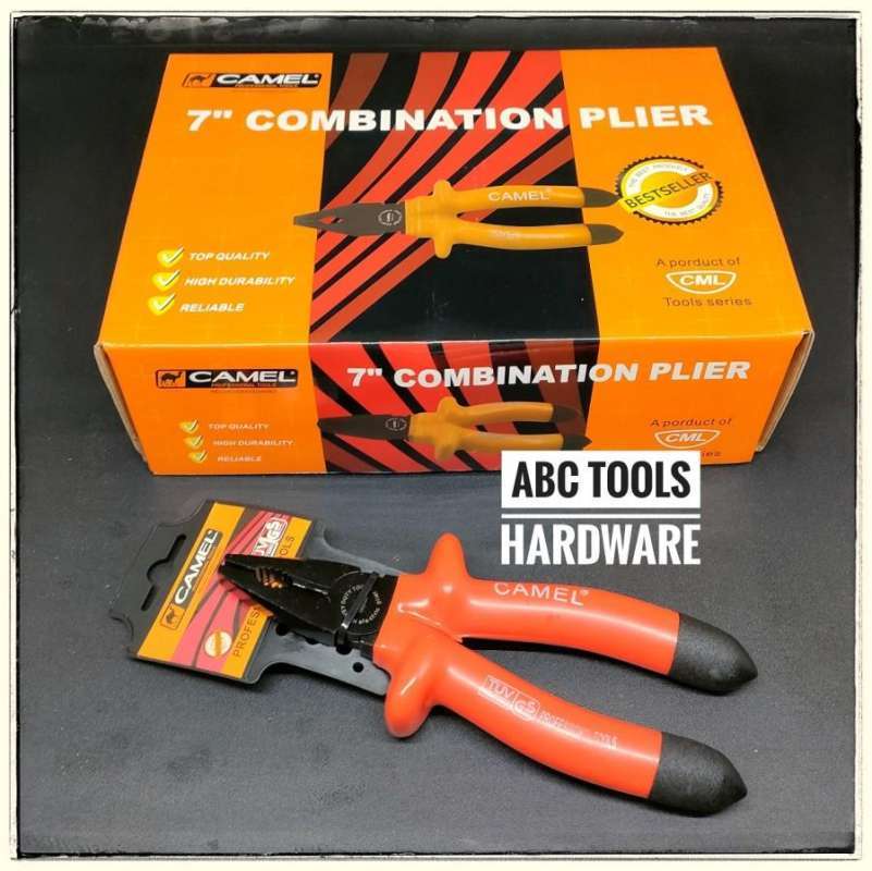 Jual TANG LISTRIK 1000 Volt 7 Inch - TANG KOMBINASI ANTI LISTRIK 18 cm ...