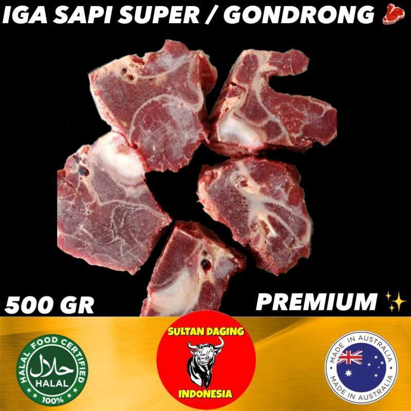 Promo DAGING IGA SAPI SUPER 500 GRAM IMPORT DARI AUSTRALIA/ IGA ...