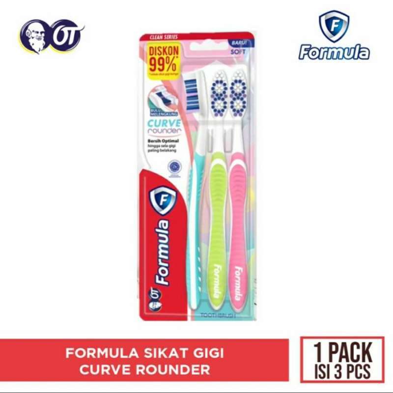 Jual Formula Curve Rounder Sikat Gigi 3s Di Seller Jco Mart - Jati ...
