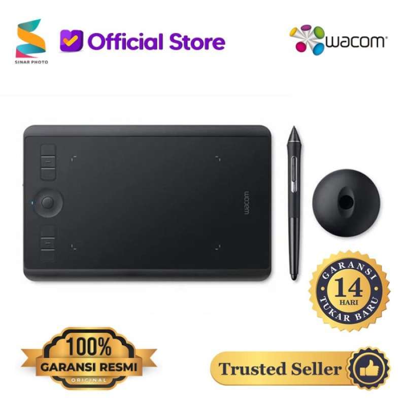 Jual WACOM Intuos Pro Small PTH-460/K0-CX PTH460 PTH 460 K0 C 8192 Pressure di Seller Sinar ...