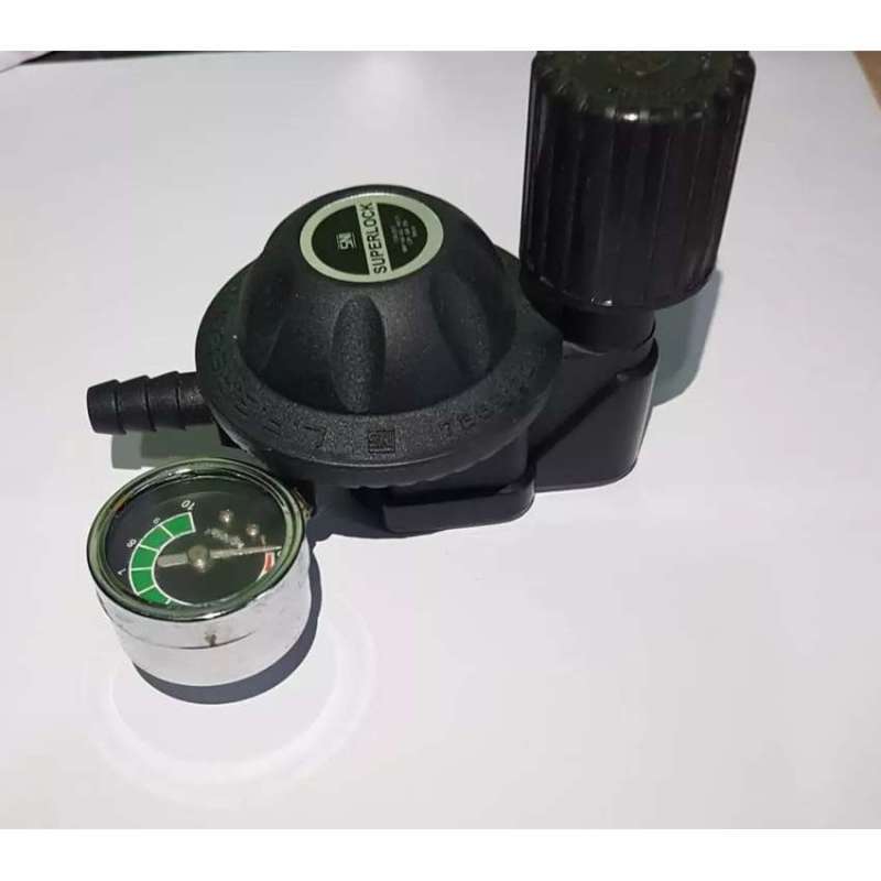 Jual Regulator SUPERLOCK Gas LPG Gascomp Meter GRS02 di Seller SS ...