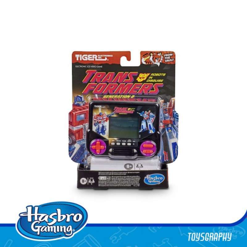 Jual Hasbro Video Game Transformers Tiger Electronics Game Watch Retro ...