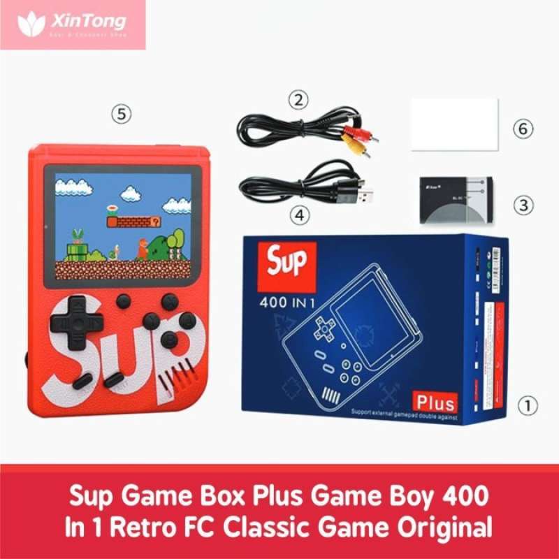 Jual Sup Game Boy 400 In 1 / Retro Fc Classic Game Dual Player Free ...
