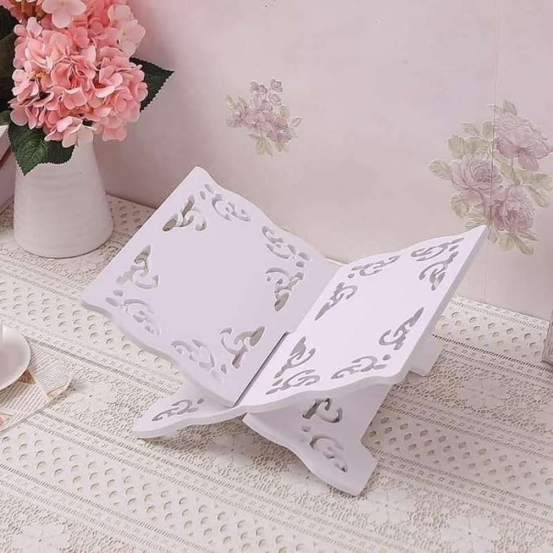 Jual Meja Rekal Lipat Tempat Tatakan Dudukan Membaca Al Qur'an Buku Di ...
