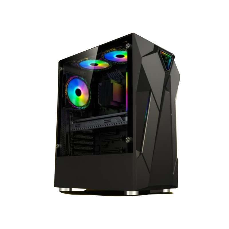 Jual Casing Armaggeddon TRON HOLO 5 ATX RGB Holographic- Case TRON HOLO ...
