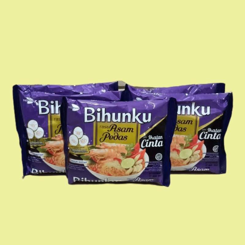 Jual BIHUNKU Asam Pedas Bihun Instan 55 gram di Seller BN serba serbi ...