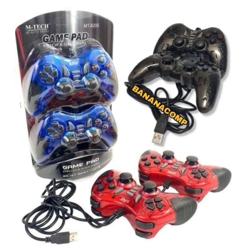 Jual Stick Stik Ps/Pc - Joystick Pc Gamepad/Game Pad Double Usb Mt8200 ...