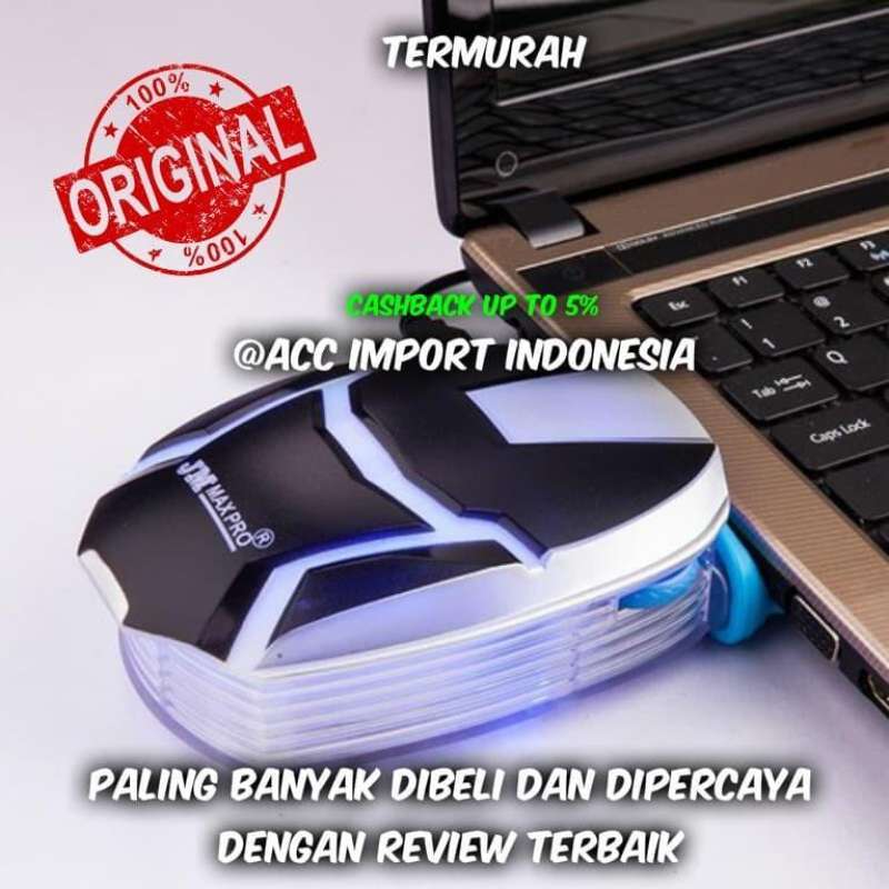 Jual JM MaxPro Max Pro V10 Fan Cooler Cool Pendingin Laptop Gaming di ...