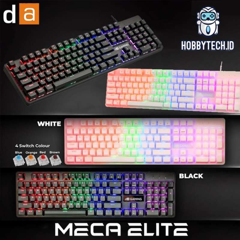 Jual Digital Alliance Meca Elite Fullsize Mechanical Gaming Keyboard di ...
