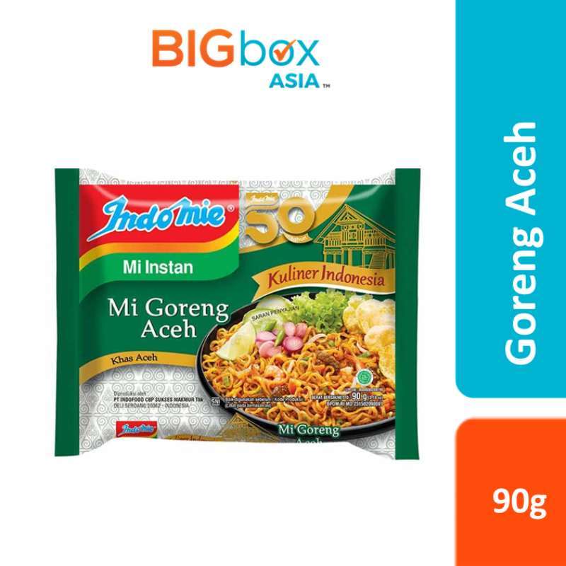 Promo Indomie Goreng Mie Instant Rasa Goreng Aceh 90g Diskon 4% di ...