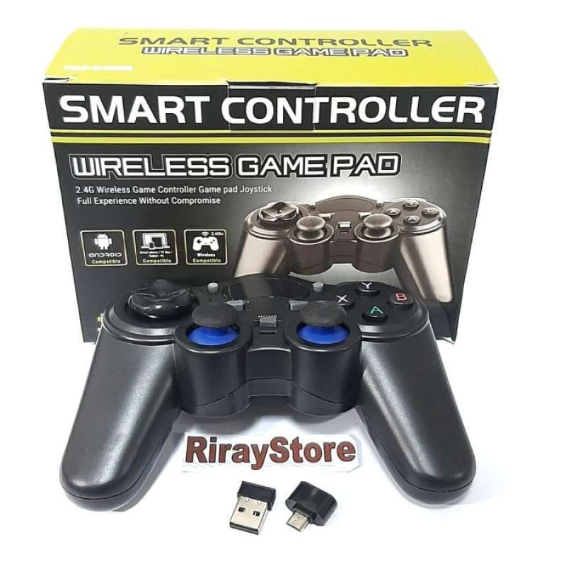 Jual Stik Gamepad Wireless Android Untuk Smart Tv Stick Bluetooth Tv ...