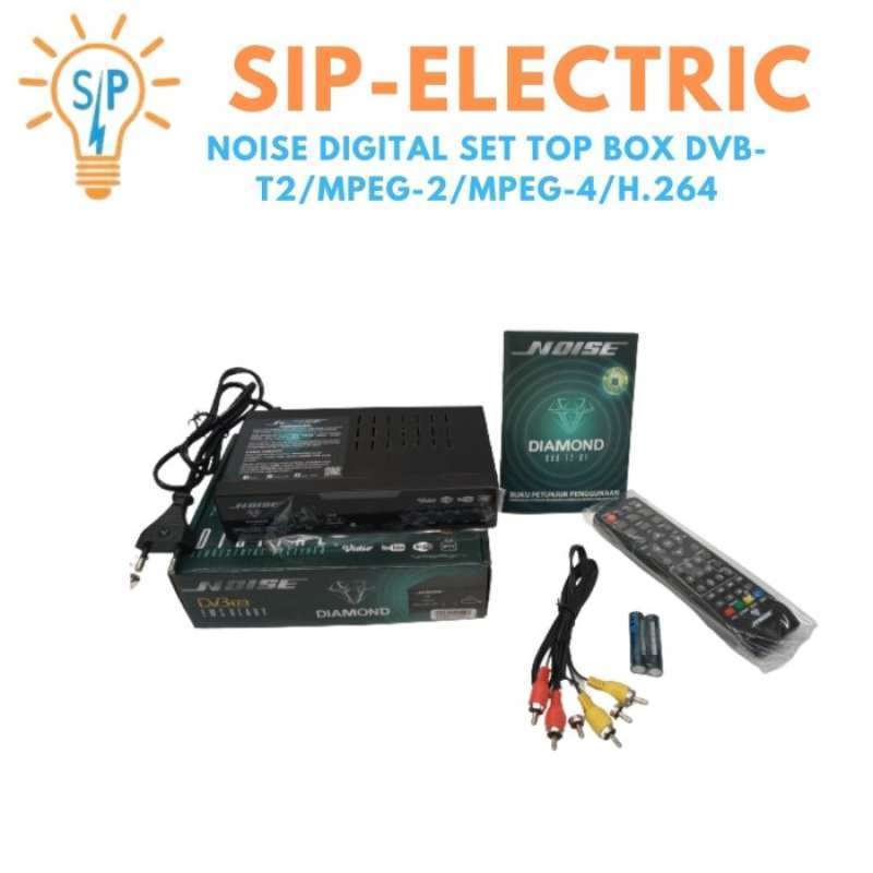 Jual STB SET TOP BOX NOISE DIAMOND DVB T2 01 RECEIVER TV STB FULL HD ...