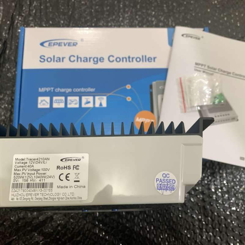 Jual Solar Charge Controller Epever Tracer 40A 4210AN MPPT 12V 24V Panel Surya di Seller PV ...