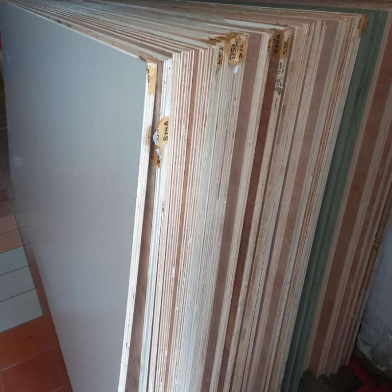 Jual Triplek Blokmin 18mm 2muka Ukuran 30x40cm ||blokboard Melamin 2 ...