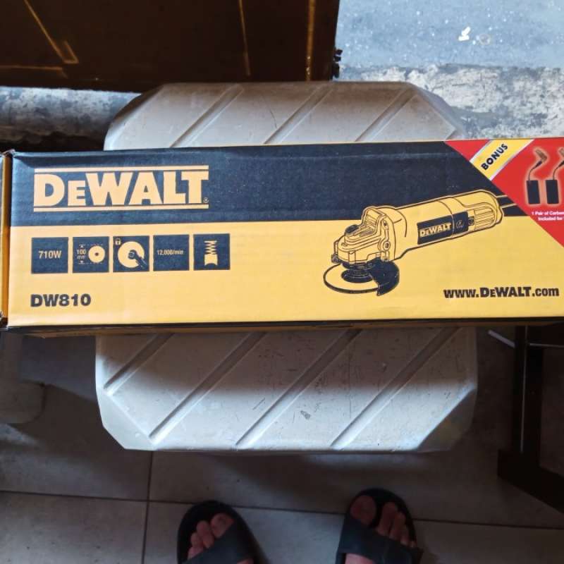 Promo Mesin Gerinda Tangan 4 Inch Dewalt Dw 810 Diskon 15% di Seller ...