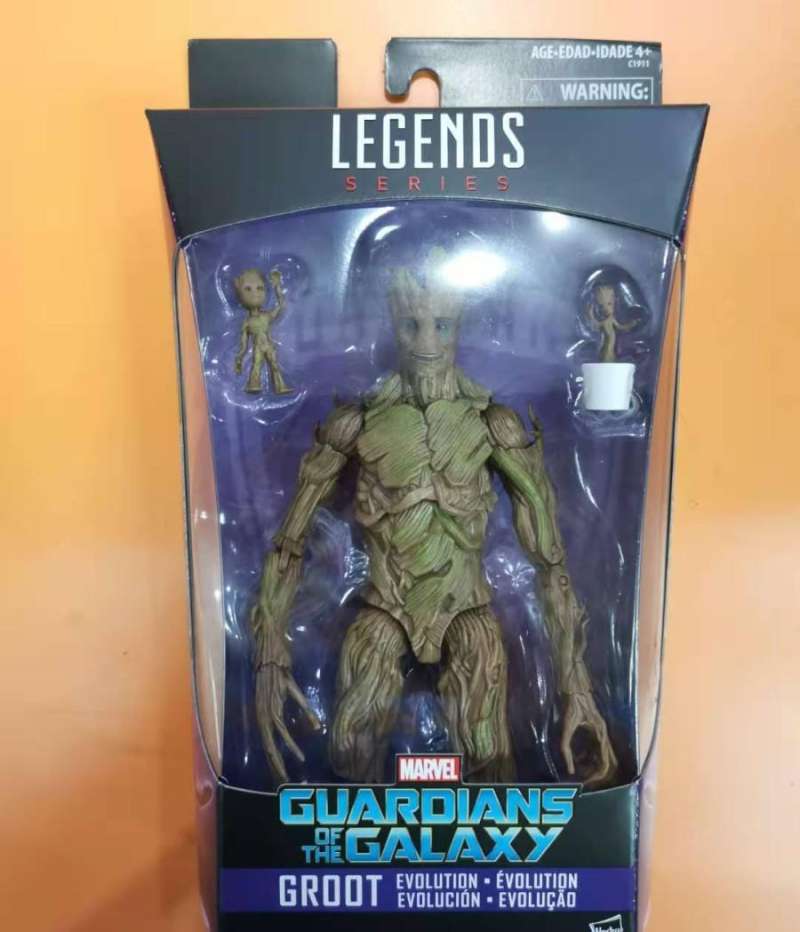 Jual Hasbro Marvel Legends Groot Evolution Gotg Guardians Of The Galaxy ...