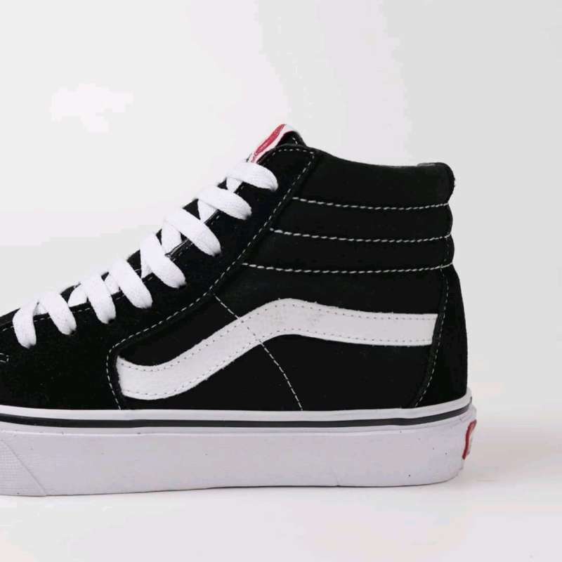 Jual Sepatu Vans Sk8 Hi Classics Black White - Unisex Di Seller ...