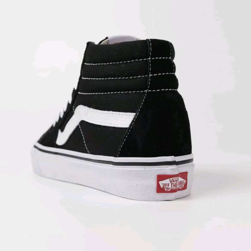 Jual Sepatu Vans Sk8 Hi Classics Black White - Unisex Di Seller ...
