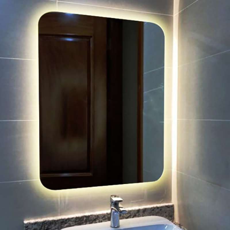 Promo Sweetfavorites Touchscreen Led Mirror Cermin 5 Mm Bevel Kaca ...