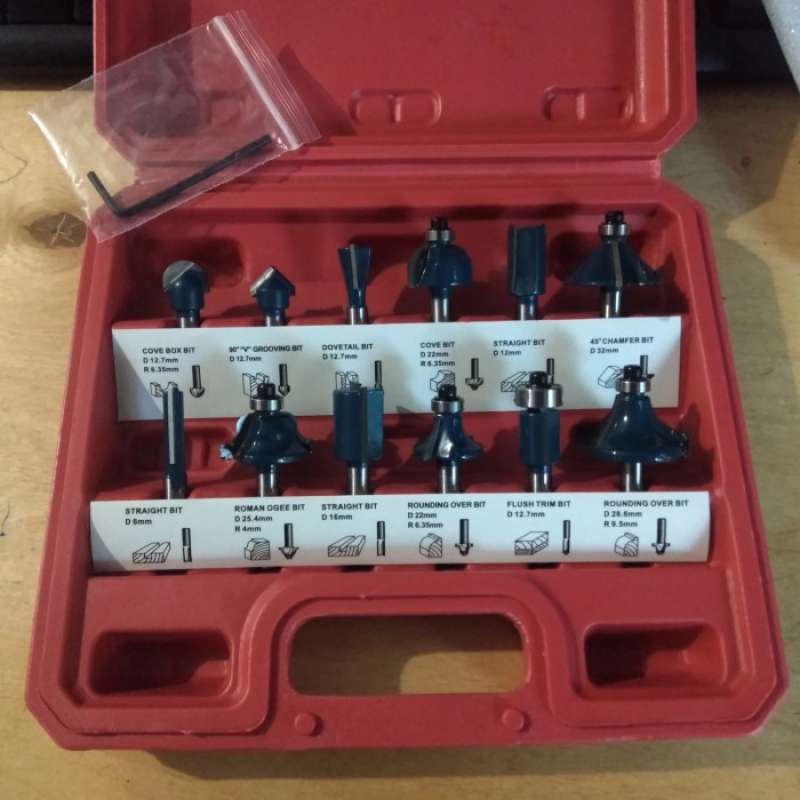 Promo Mata Router Trimmer Profil 12 Pcs Diskon 14% Di Seller Tamiimah ...