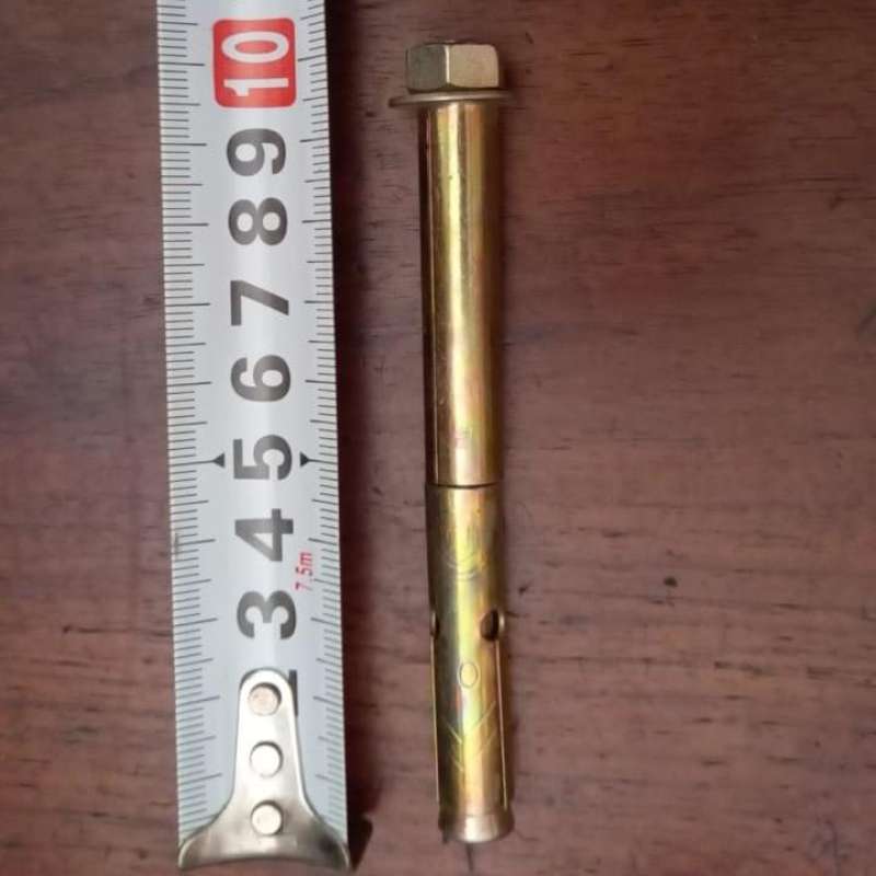 Jual Dynabolt Baut 10 Mm X 100 Mm Dinabor Dinabol Dyna Bolt Tanam ...