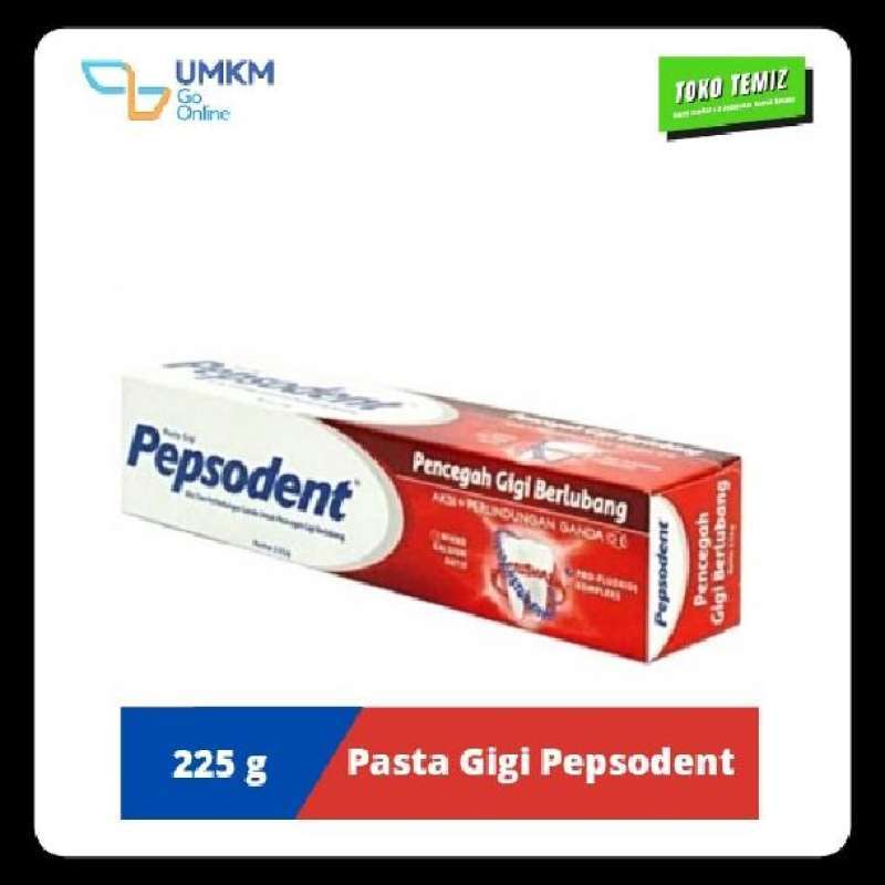 Jual Pepsodent 225 gram Pencegah Gigi Berlubang di Seller Toko Temiz ...