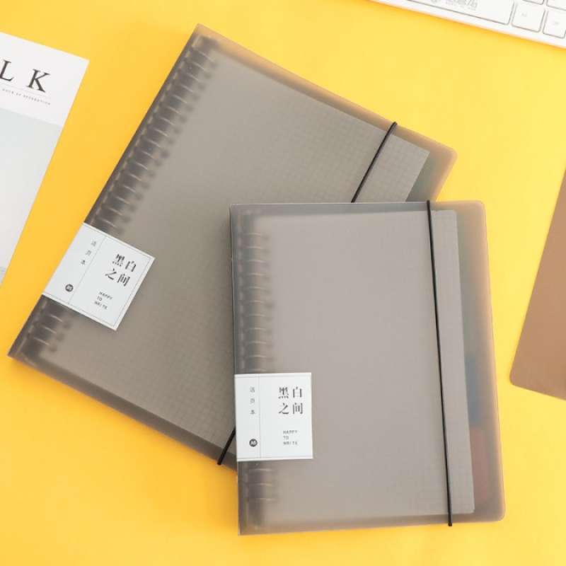 Jual Binder A5/B5 Polos Bening Plastik Tebal Include Kertas dan ...