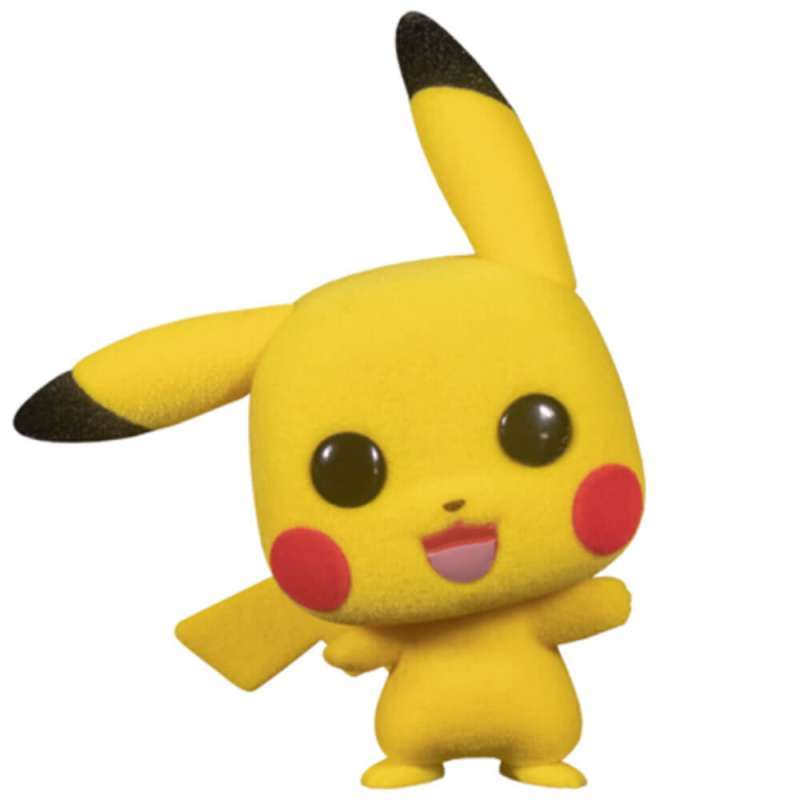 Jual Pokemon Pikachu Waving Flocked US Exclusive Pop! Vinyl di Seller ...