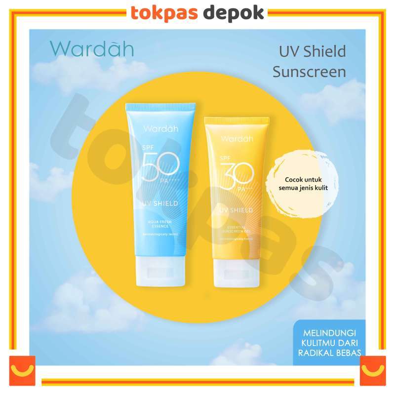 Jual Wardah Uv Shield Aqua Fresh Essence SPF 50 PA++ / Essential ...