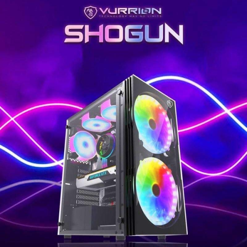 Promo Vurrion Shogun - Tempered Glass Mid-Tower Gaming Case Diskon 12% ...