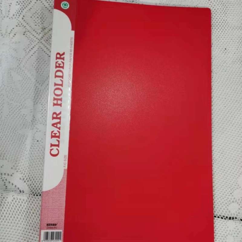 Jual Map Plastik Dokumen Keeper Kenko/clear Holder F4 (40lbr) Di Seller Ashlynn Shop - Wanasari ...
