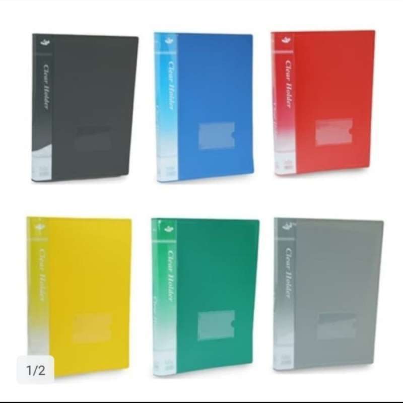 Jual clear holder isi 60 ukuran folio merk felix di Seller Ashlynn Shop ...