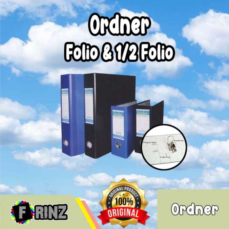 Jual ATK ~ Ordner File / Odner Kantor / Ordner PVC Glaze di Seller ...