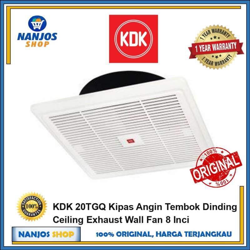Promo KDK 20TGQ Kipas Angin Tembok Dinding Ceiling Exhaust Wall Fan 8 ...