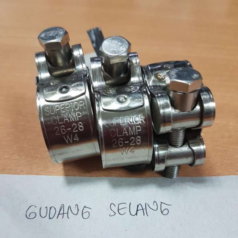 Jual Klem Superior Klem T Bolt uk 26-28mm Stainless Steel Klem Selang ... Jual Klem Superior Klem T Bolt uk 26-28mm Stainless Steel Klem Selang ...