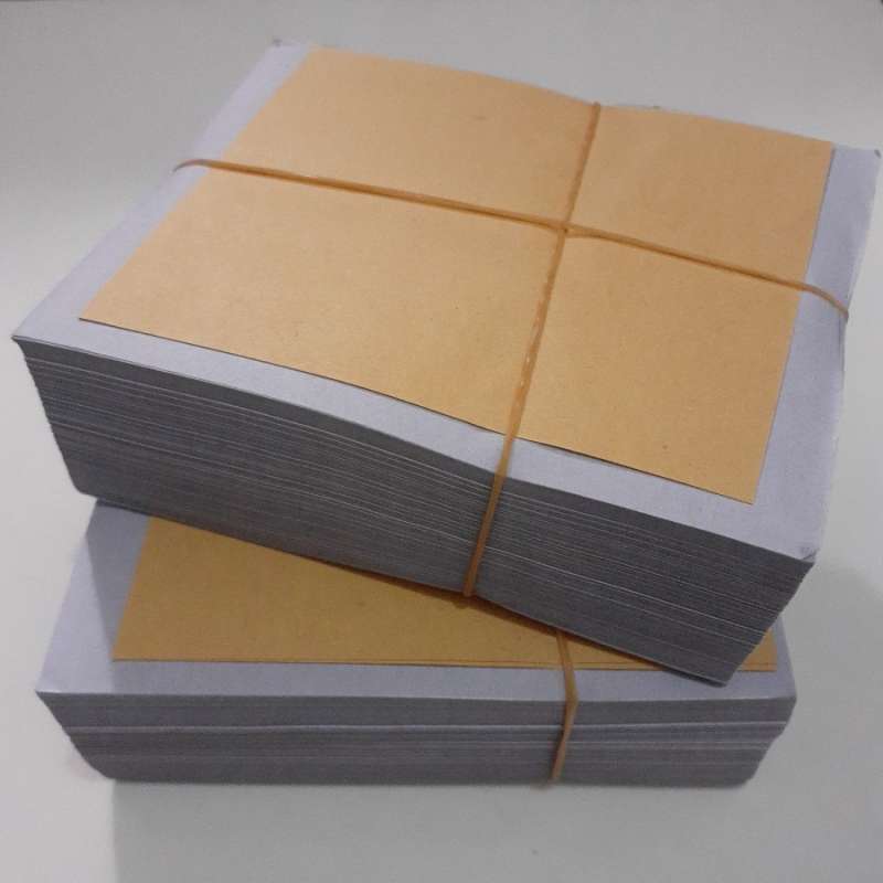 Jual Kertas Puyer Perkamen / Kertas Pembungkus Obat / Putih & Abu-Abu ...