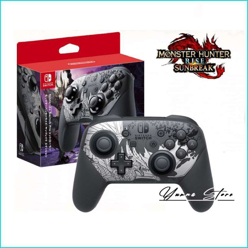 Promo Nintendo Switch Pro Controller Monster Hunter Rise Sunbreak ...