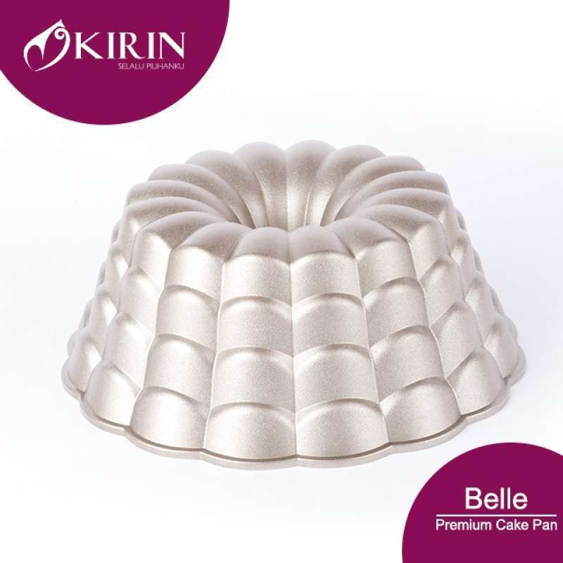 Promo KIRIN PREMIUM CAKE PAN DIE CAST BELLE CHAMPAGNE GOLD Diskon 50% ...