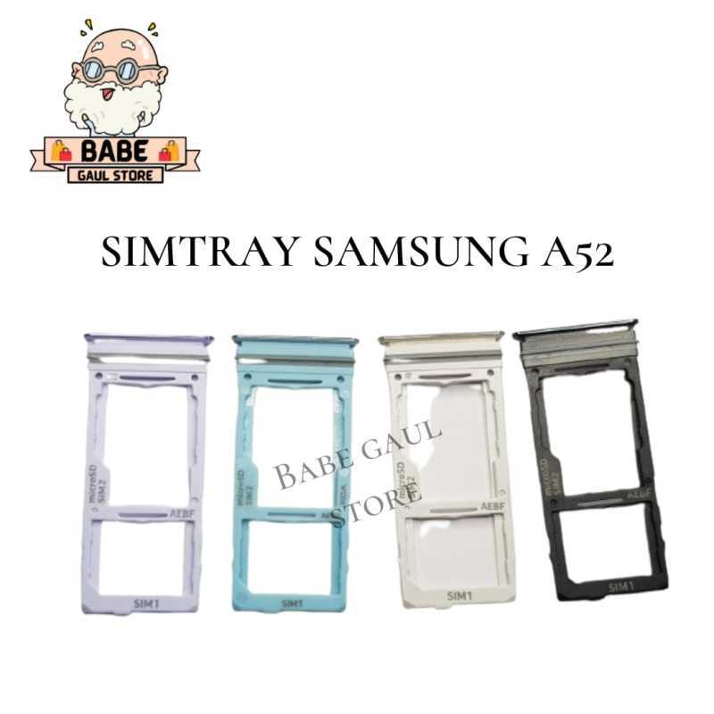 Jual Simtray Tempat Sim Card Lock Slot Sim Tray Samsung A52 Di Seller Babe Gaul Store Cipondoh