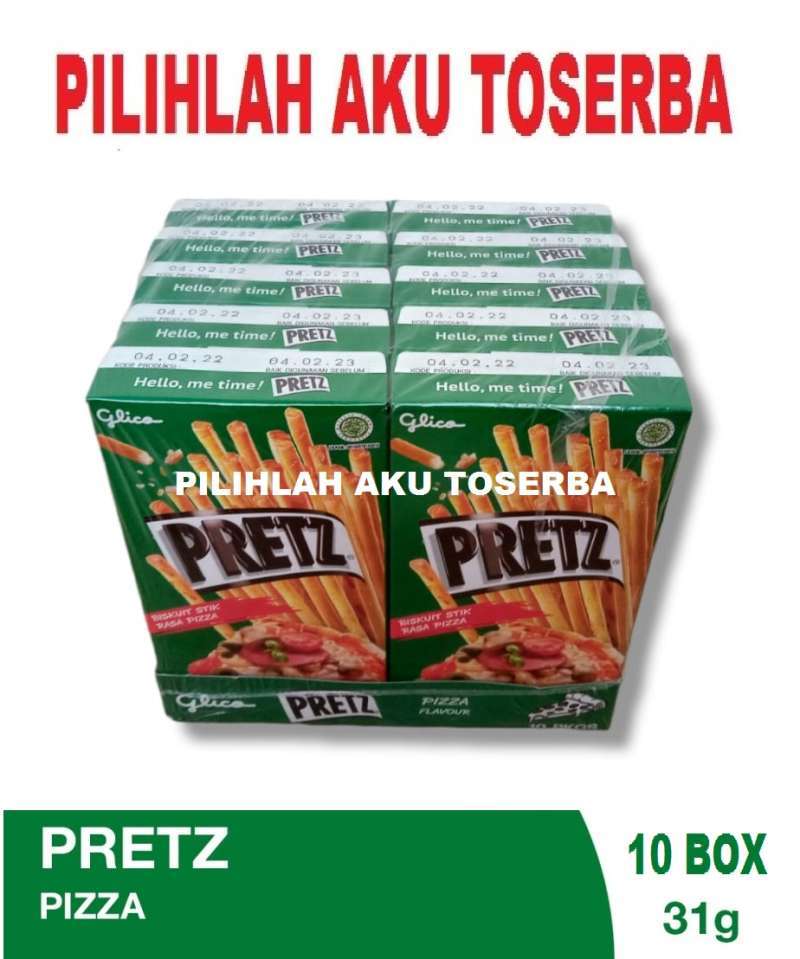 Promo Glico Pretz Pizza - ( Harga Per Dus ) Diskon 20% Di Seller ...