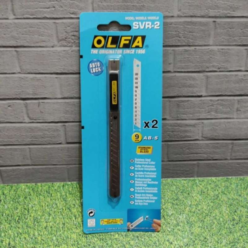 Jual Pisau Cutter SVR-2 Olfa 9mm Snap-Off Blade Cutter di Seller KMBSTORE - Sumur Batu, Kota ...
