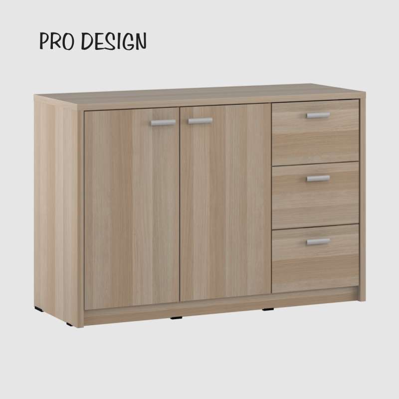 Jual Pro Design Volta Bufet 2 Pintu 3 Laci - Pro Oak di Seller Pro ...