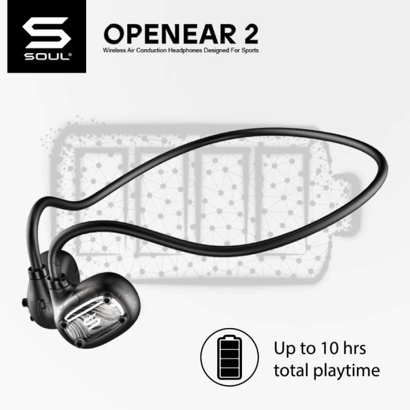 Promo Soul Openear 2 Air Conduction Earphone Waterproof - Hitam Diskon ...