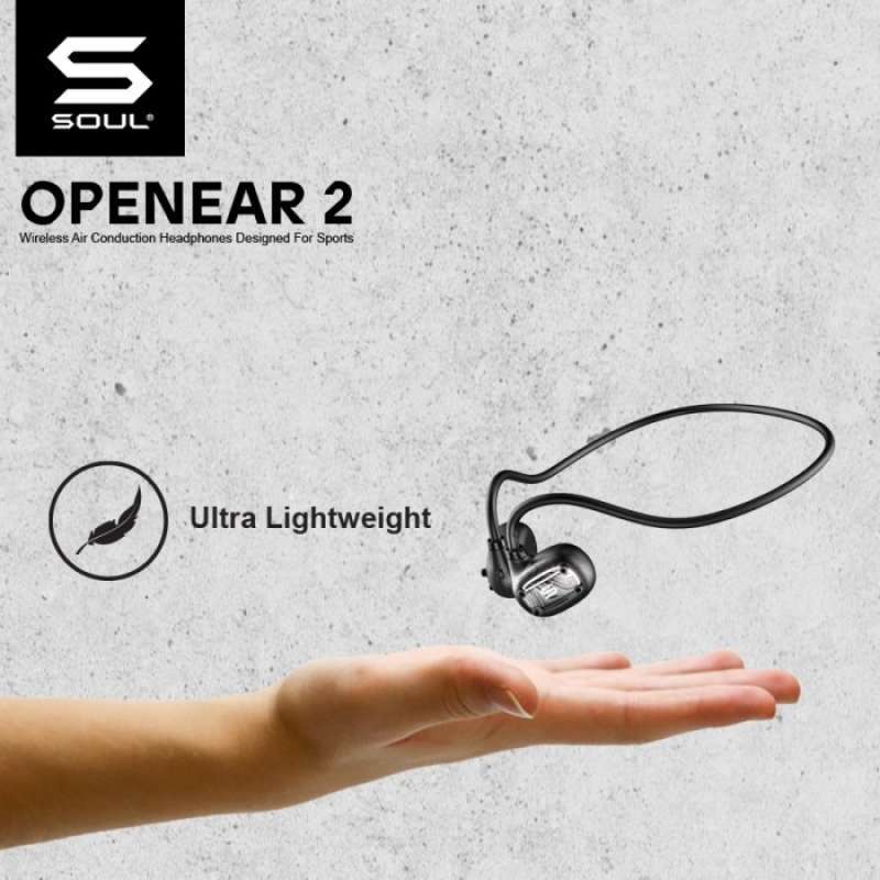 Promo Soul Openear 2 Air Conduction Earphone Waterproof - Hitam Diskon ...