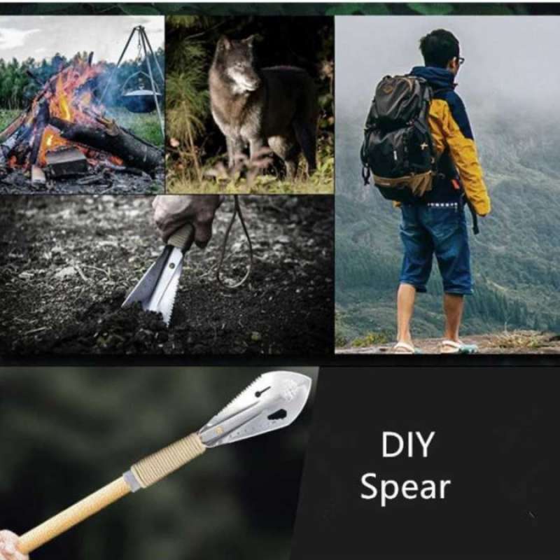 Promo Sky Wrench Sekop Tactical Pisau Gergaji Taman Alat Memacul Tanah ...