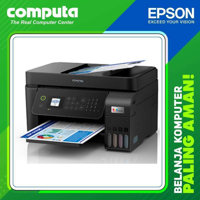 Promo Kamis Diskon - Printer Epson L5290 A4 Wi-fi All-in-one Ink Tank Printer Multifungsi With ...