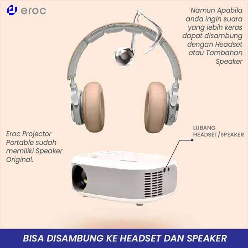 Promo Eroc Projector -built In Speaker - Lcd Display - Model Movi N1 ...